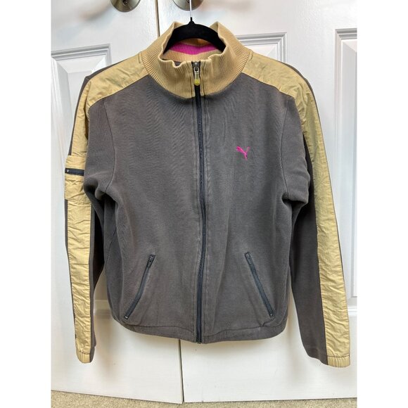 Puma | Jackets & Coats | Puma Y2k Womens Gray Fullzip Track Jacket ...